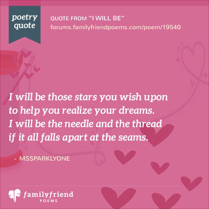 Unconditional Love, I Will Be, Mother Child Poem